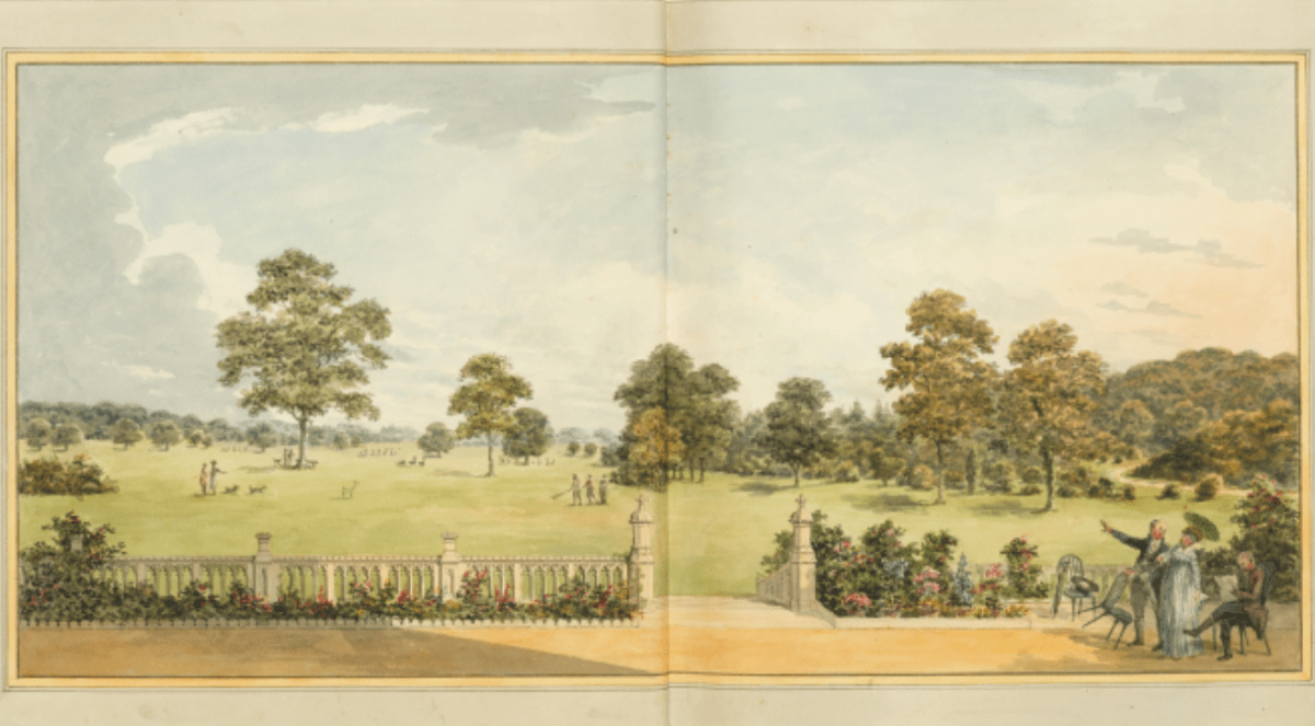 Repton, movement and the double page spread… | The Garden History Blog