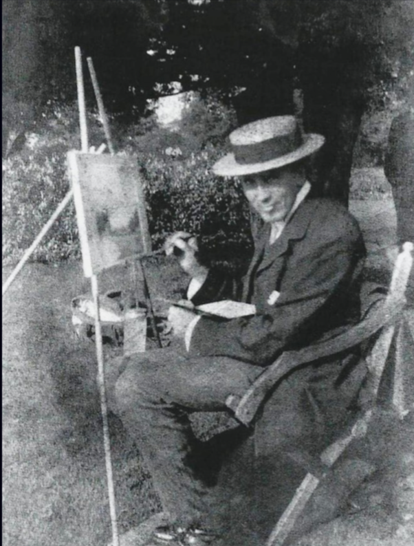 Ernest Arthur Rowe: Painting the Old English Garden | The Garden ...