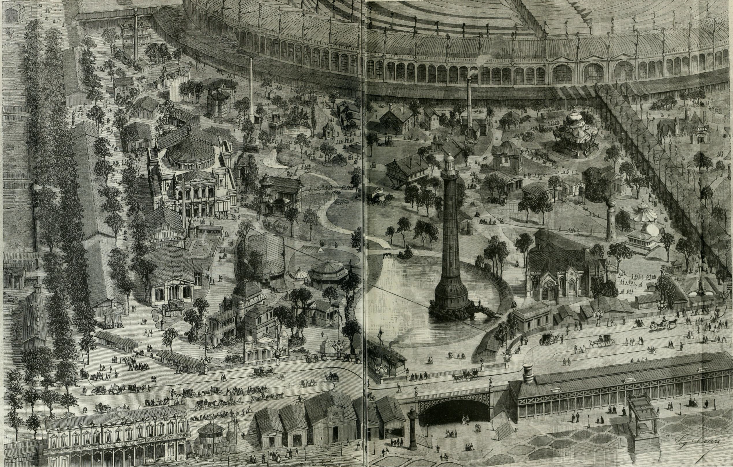 The 1867 Paris Expo | The Garden History Blog