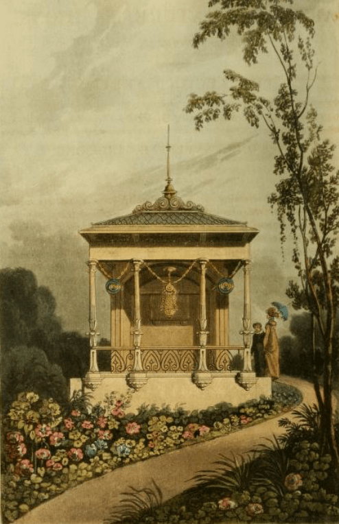 Regency Gardens in Ackermann’s Repository of Arts | The Garden History Blog